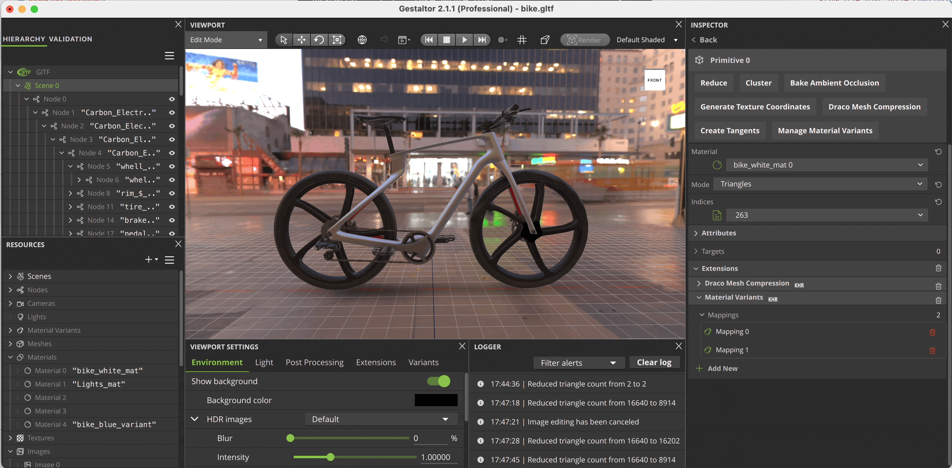 Material Variants | Gestaltor Docs